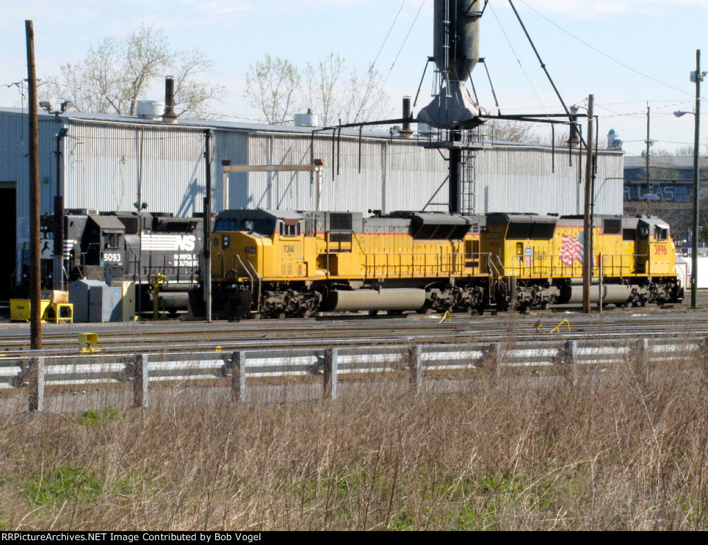 NS 7314 and UP 3896